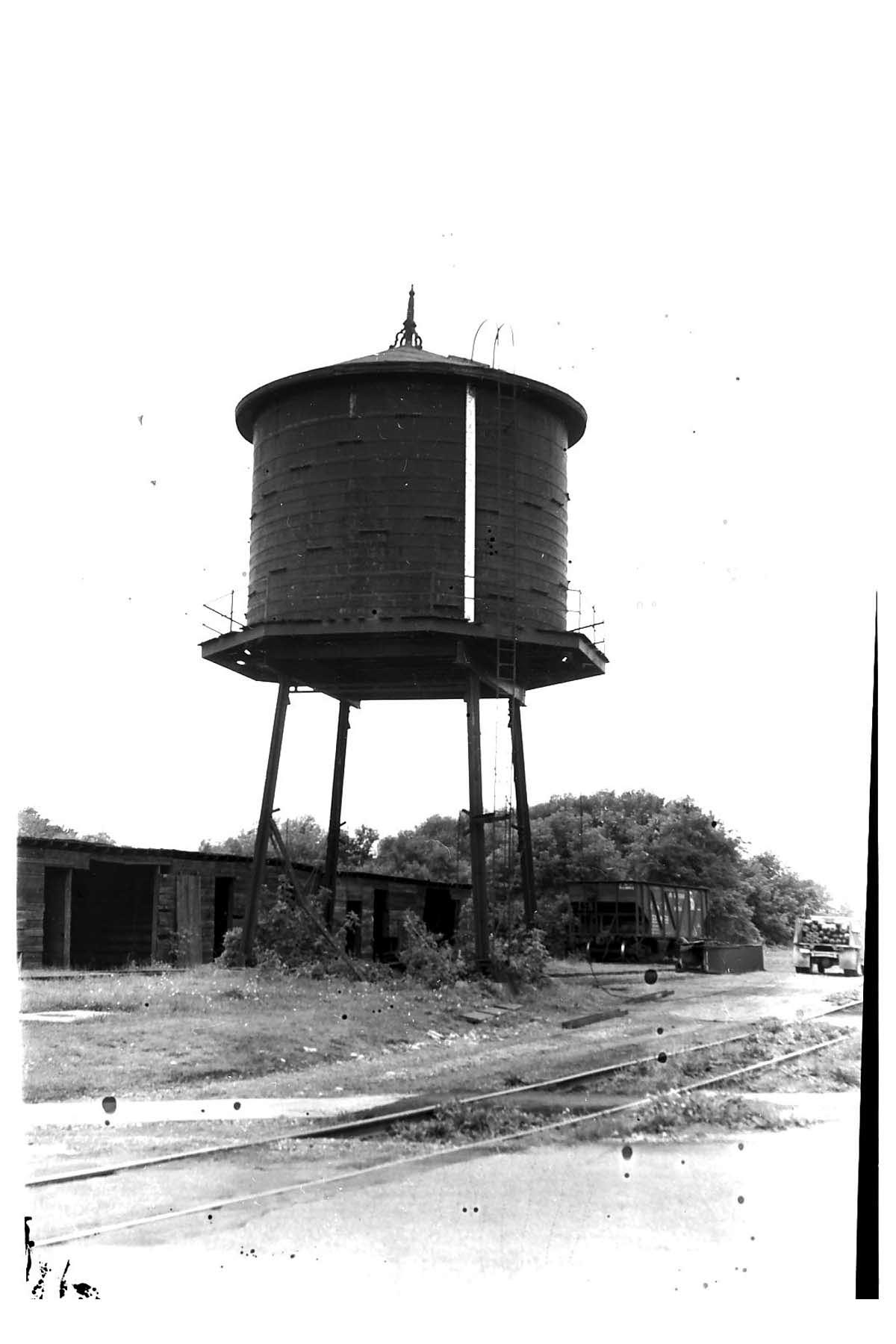 RAILROAD WATER TOWER ONCE FUELED TRAINS